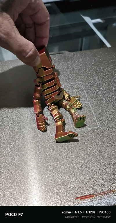 Articulated Skeleton toy - Free 3D Print Model - MakerWorld