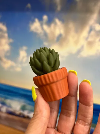 Leafy Plant Clicker - Free 3D Print Model - MakerWorld