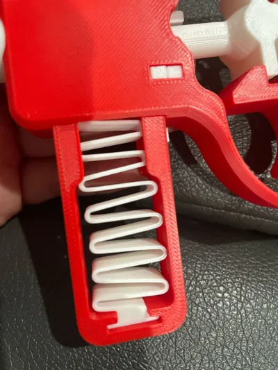 Spring Gun V5 - Shoots fake bullets with magazine by LucaDilo ...