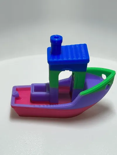 Multi Colored Benchys 1, 2, 3 and 4 colors - Free 3D Print Model ...