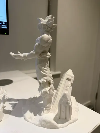 Son Goku Controller Holder - Free 3D Print Model - MakerWorld