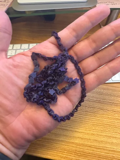 Useless Fidget Chain - No Support - Print-In-Place by Amazing STL ...