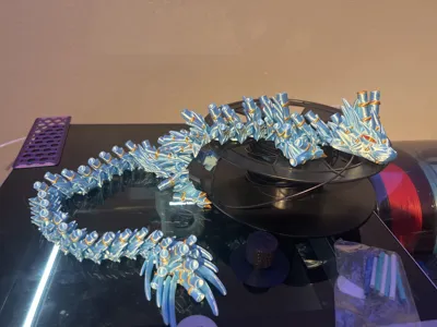 Bamboo Dragon Cinderwing3D X BambuLab by Cinderwing3D MakerWorld: Download Free 3D Models