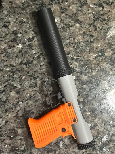 B&T Station six VP9 bolt action suppressed pistol by 补补觉去 MakerWorld ...