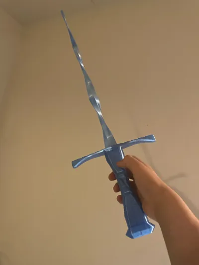 Collapsible Twisting Sword (Print-in-Place) - Free 3D Print Model ...