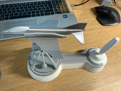 Jet Joystick - Free 3D Print Model - MakerWorld