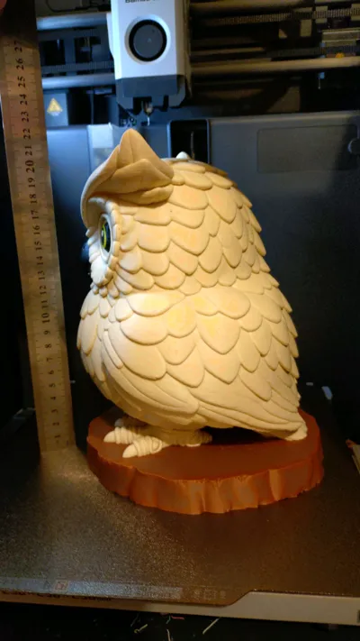 Hedwig the Owl Harry Potter figure - Free 3D Print Model - MakerWorld