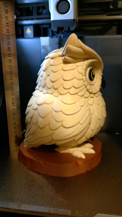 Hedwig the Owl Harry Potter figure - Free 3D Print Model - MakerWorld