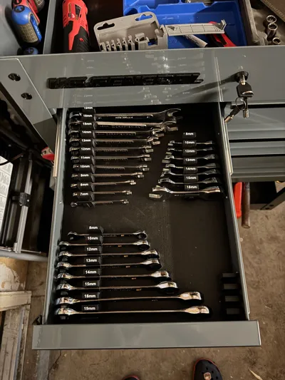 Spanner Wrench Organizer - Modular by ARDesigns MakerWorld: Download ...