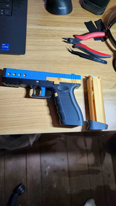 Glock Disc shooter G18c - Free 3D Print Model - MakerWorld
