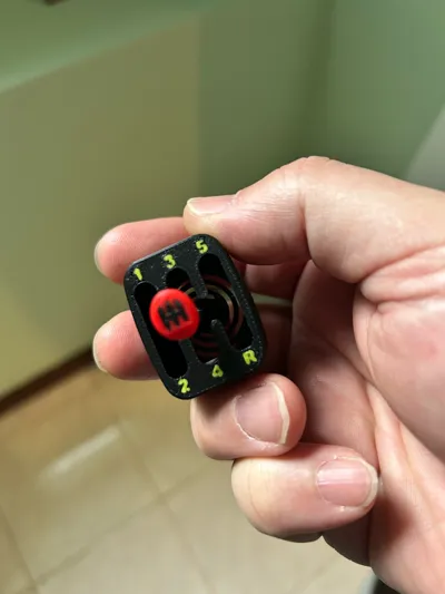 Gear Shift Fidget Toy V2 // Print-in-place by Maker Making MakerWorld ...