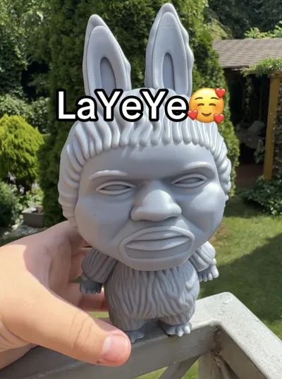 layeye yebubu Kanye West X labubu by Angus162 MakerWorld: Download Free ...