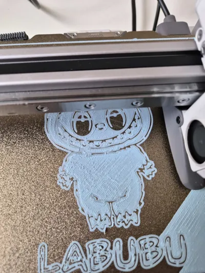 Labubu Stencil - Free 3D Print Model - MakerWorld