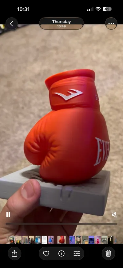 Boxing Glove Desk Organizer - Free 3D Print Model - MakerWorld