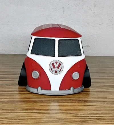 Tooned VW T1 BUS - Free 3D Print Model - MakerWorld
