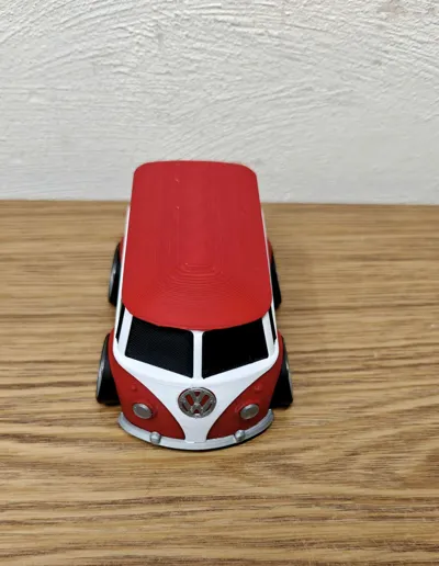 Tooned VW T1 BUS - Free 3D Print Model - MakerWorld