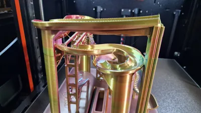 Kairos - a mini marble machine - Free 3D Print Model - MakerWorld