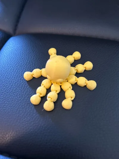 Mini Octopus – Articulated & Keychain by 🔵 MontoyaMaker MakerWorld ...
