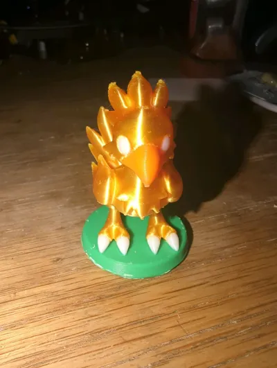 No Blades, Just Beaks – Final Fantasy Chocobo - Free 3D Print Model ...