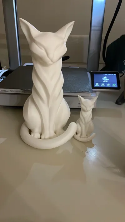 Cat decor - Free 3D Print Model - MakerWorld