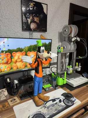 Goofy Dingo multipart no ams by mika MakerWorld: Download Free 3D Models