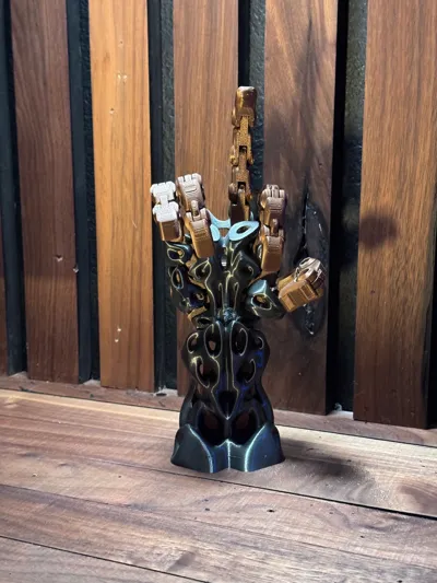 Articulated Hand MkII by bradpaiva MakerWorld: Download Free 3D Models