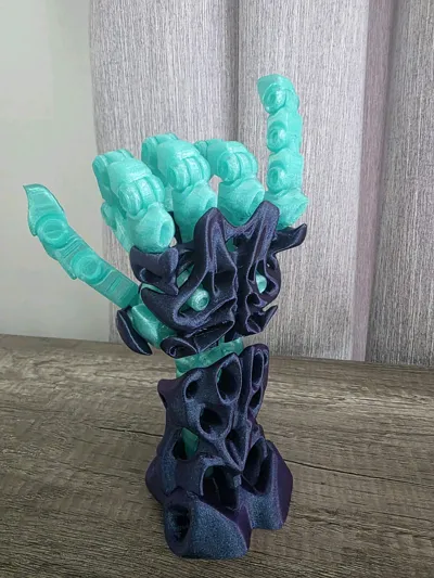 Articulated Hand MkII - Free 3D Print Model - MakerWorld