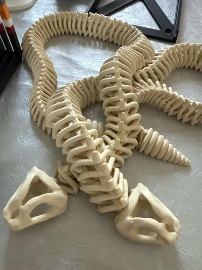 Articulated Snake Skeleton Toy – Flexible Model by Fleximania ...