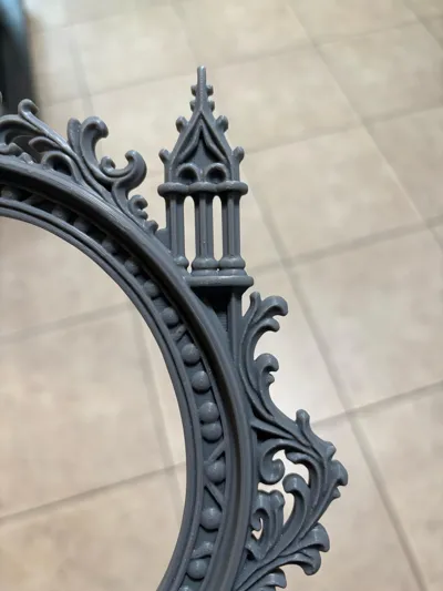 Victorian Ornate Wall Frame STL – Gothic Baroque by Akshan_Designs ...