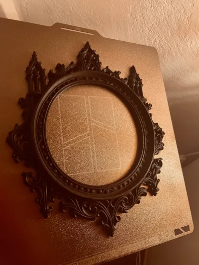 Victorian Ornate Wall Frame STL – Gothic Baroque by Akshan_Designs ...