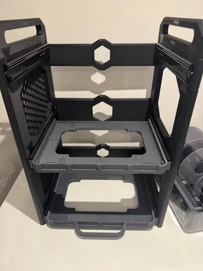 AMS 1 & 2 Pro & HT Modular Sliding Stacking System - Free 3D Print ...