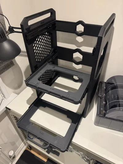 AMS 1 & 2 Pro & HT Modular Sliding Stacking System - Free 3D Print ...