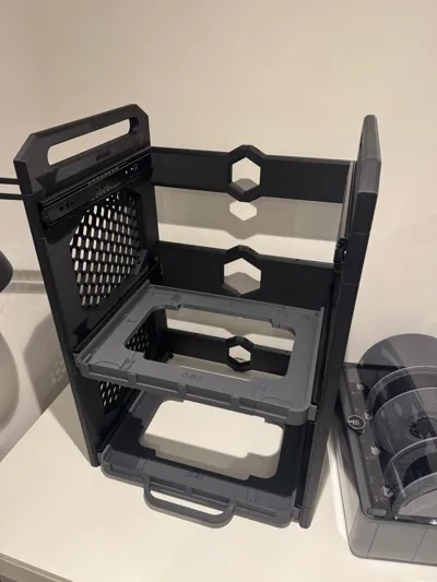 AMS 1 & 2 Pro & HT Modular Sliding Stacking System - Free 3D Print ...
