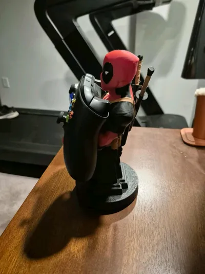 Deadpool Controller Stand by Sjors MakerWorld: Download Free 3D Models