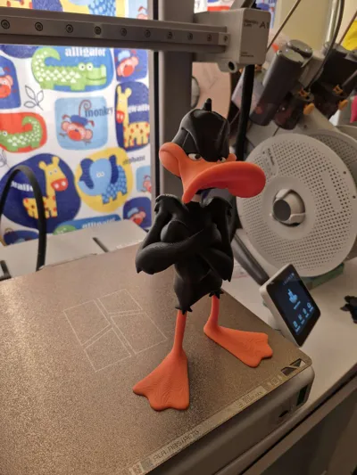 Daffy Duck -No AMS- Easy assembly by kos MakerWorld: Download Free 3D Models