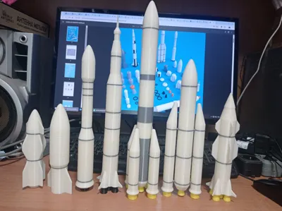 BUILD-A-ROCKET: MODULAR BUILDING KIT by MauricioDUARTE MakerWorld ...