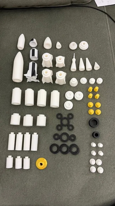 BUILD-A-ROCKET: MODULAR BUILDING KIT - Free 3D Print Model - MakerWorld