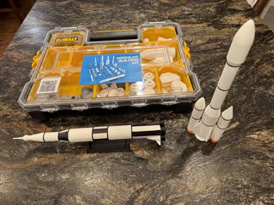 BUILD-A-ROCKET: MODULAR BUILDING KIT - Free 3D Print Model - MakerWorld