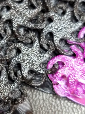 Snake Scale Hexagonal Chainmail - Print in place by RileyDesigns - MakerWorld