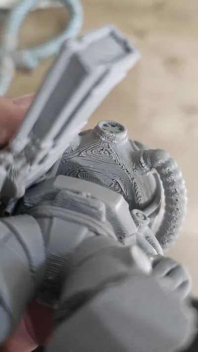 Chibi Fallout Armor by Mysstra hueforge 3Dart MakerWorld: Download Free ...