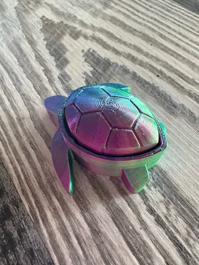 Turtle Clicker Fidget - Free 3D Print Model - MakerWorld
