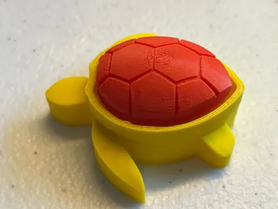 Turtle Clicker Fidget - Free 3D Print Model - MakerWorld