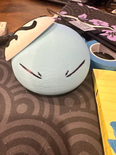 Rimuru Tempest Slime - Free 3D Print Model - MakerWorld