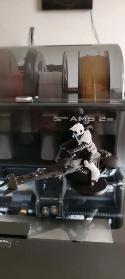 Scout Trooper Miniature by Galactic Armory MakerWorld: Download Free 3D Models