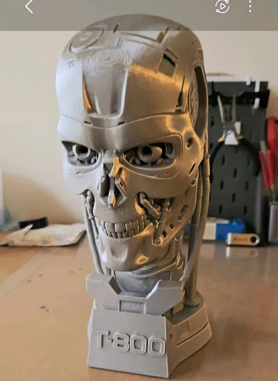 Terminator T-800 - Free 3D Print Model - MakerWorld