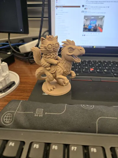 Princess Donut Riding Mongo - Dungeon Crawler Carl by Loligo MakerWorld ...