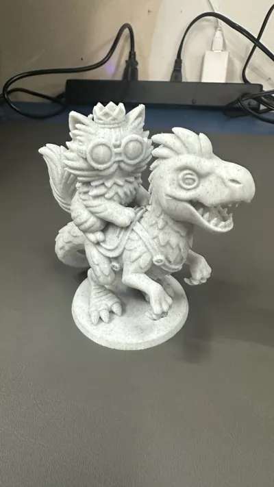 Princess Donut Riding Mongo - Dungeon Crawler Carl by Loligo MakerWorld ...