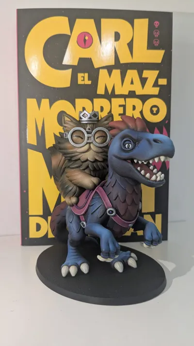 Princess Donut Riding Mongo - Dungeon Crawler Carl by Loligo MakerWorld ...