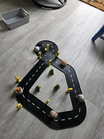 Modular CyberBrick Race Track Builder by linton MakerWorld: Download ...