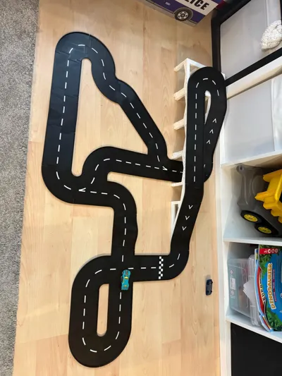 Modular CyberBrick Race Track Builder - Free 3D Print Model - MakerWorld